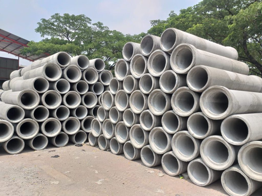 Harga RCP Pipa Beton (Reinforced Concrete Pipe) Terbaru